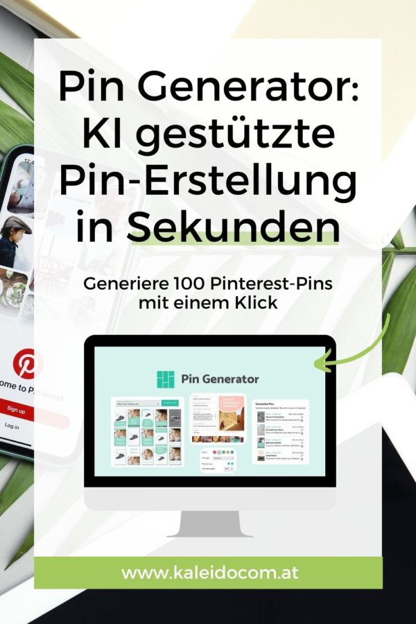 Pin Generator: Erstelle 100 Pins in wenigen Sekunden